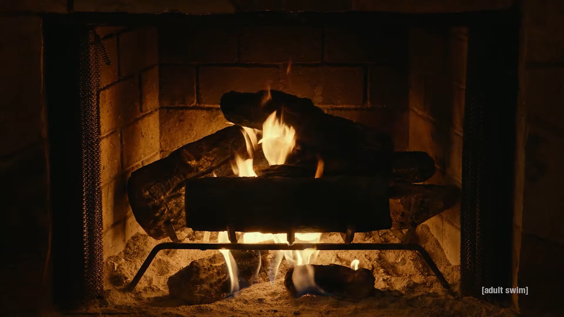 Adult Swim Yule Log is a surprisingly coherent Adult Swim film